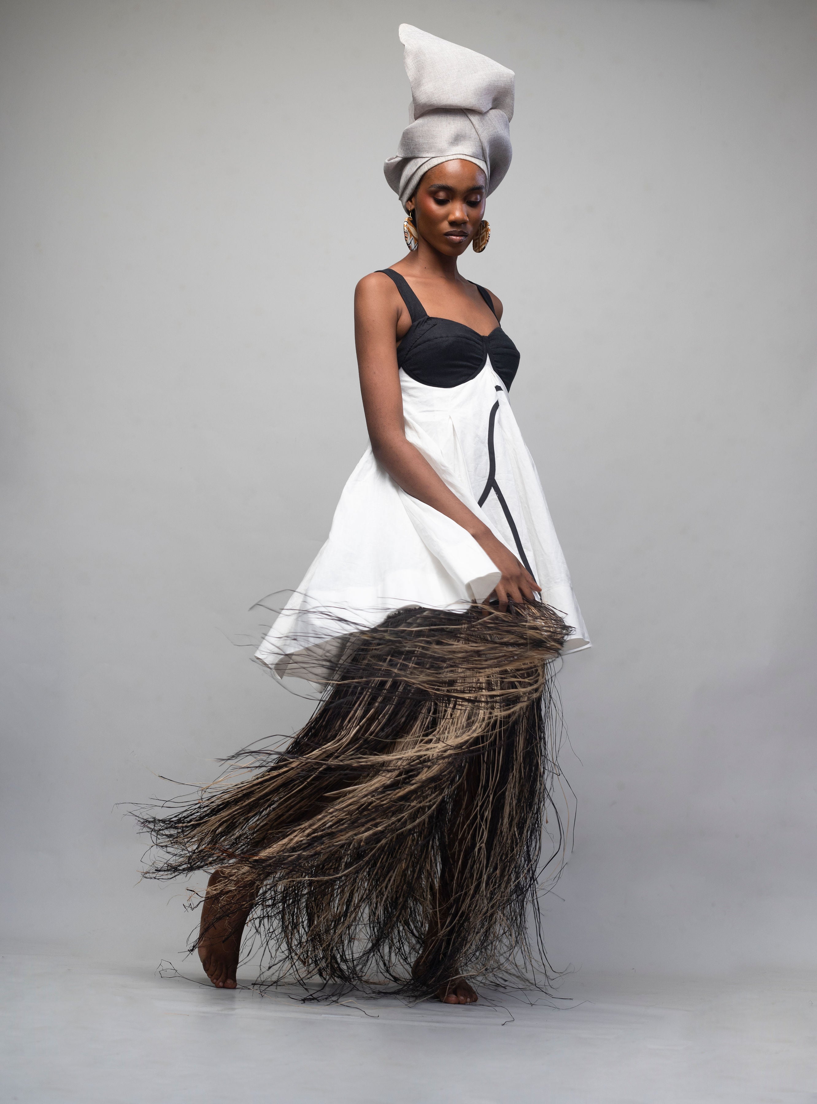 Ijele Raffia Dress – Cynthia Abila Store